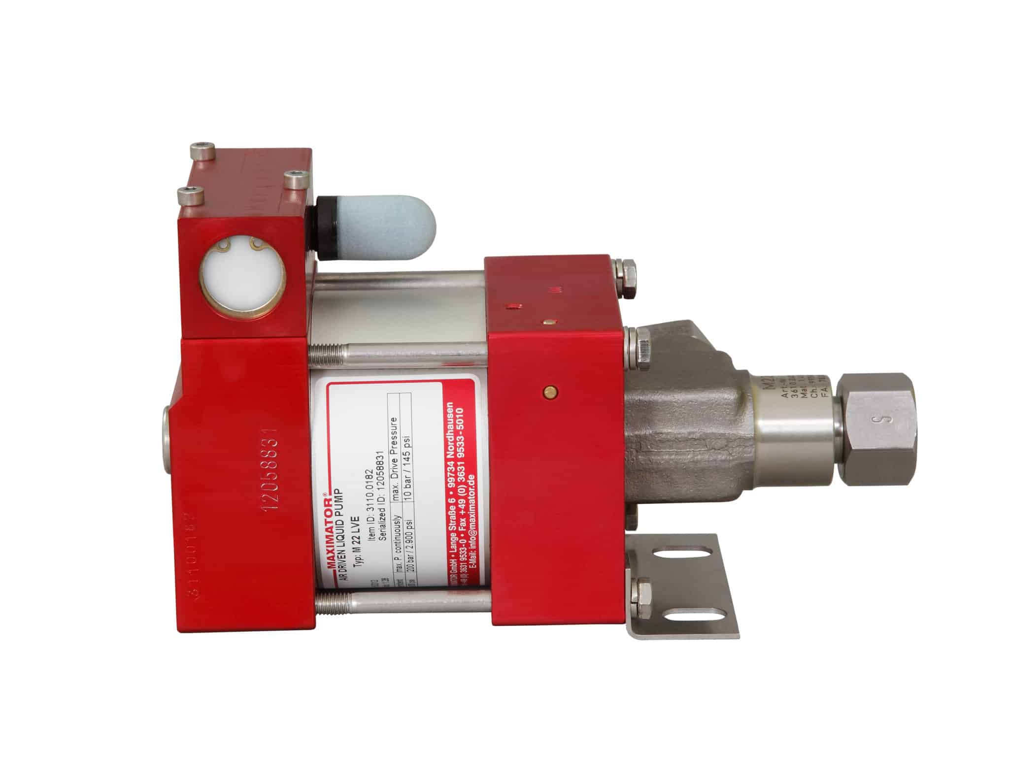 M-Series - High Pressure Pump | Maximator Far East